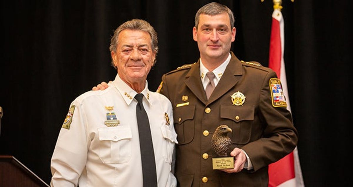 Jackson awarded 2025 Alabama Sheriffs Association Sheriff of Year awar...