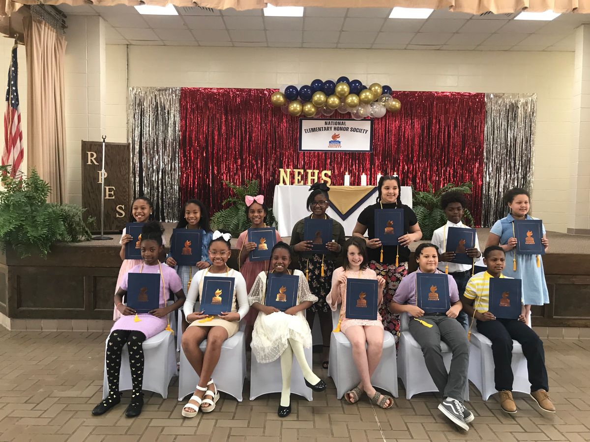 RPES inducts first-ever National Elementary Honor Society class March ...
