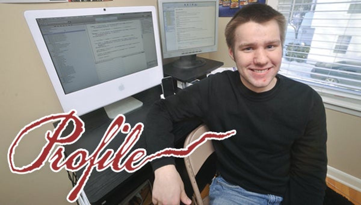 Teen with a mission: Michael Lindahl