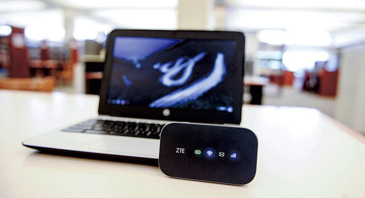Library mobile hotspot program going strong; Hoping to expan...