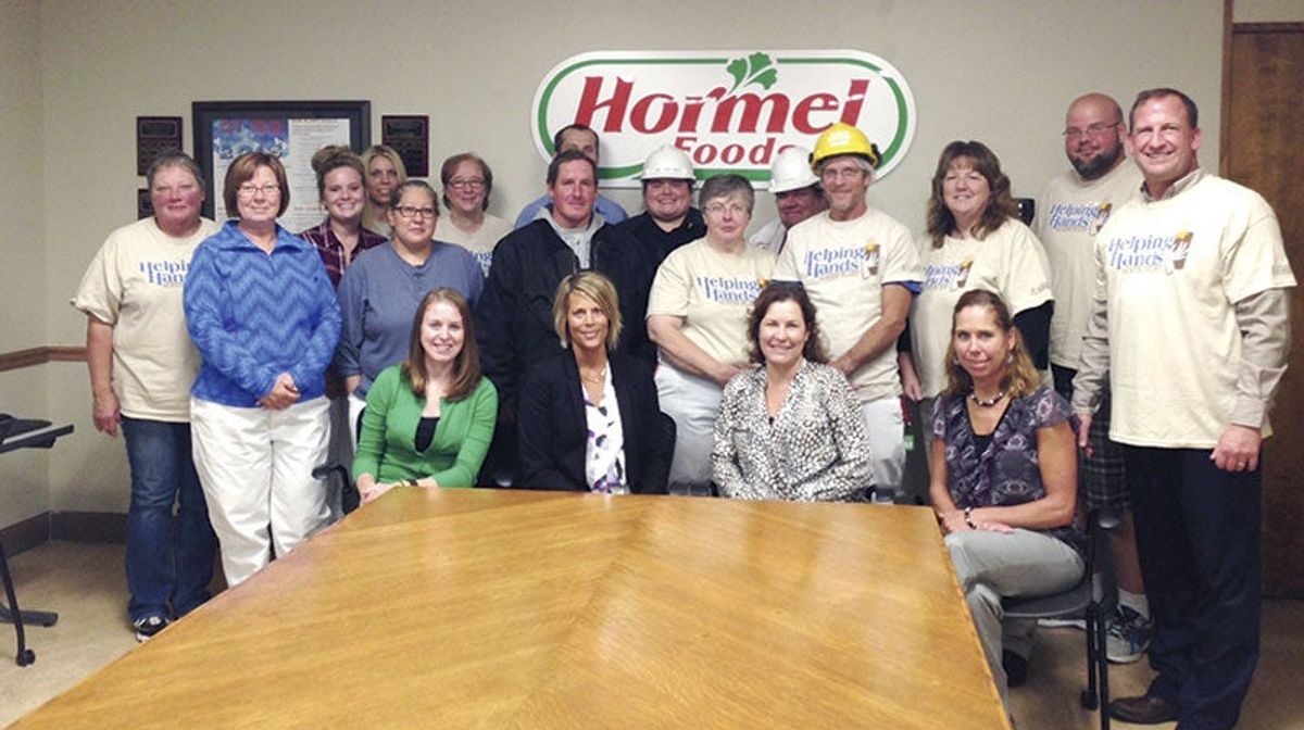 Hormel plant donates $10K to Austin food programs