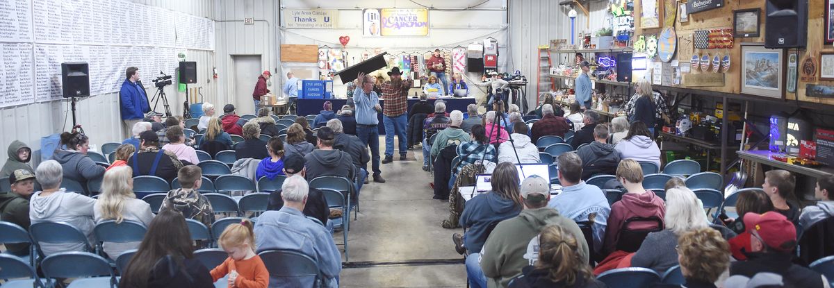 PHOTOS: 47th annual Lyle Area Cancer Auction kicks off for i...