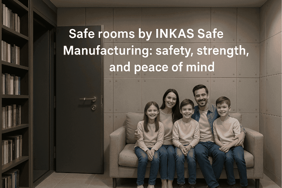 Safe rooms by INKAS Safe Manufacturing: safety, strength, an...