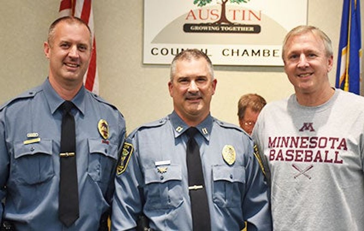 Clennon recognized as new police captain