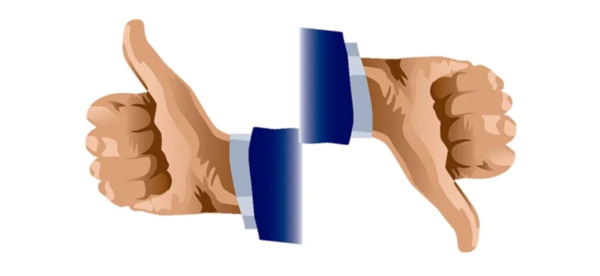 Thumbs up, thumbs down