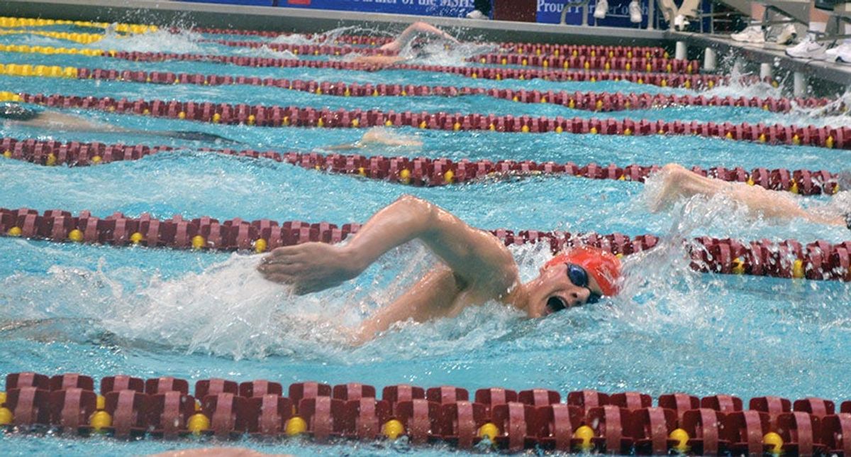 Austin swimmers break one school record and get on the podium in four ...