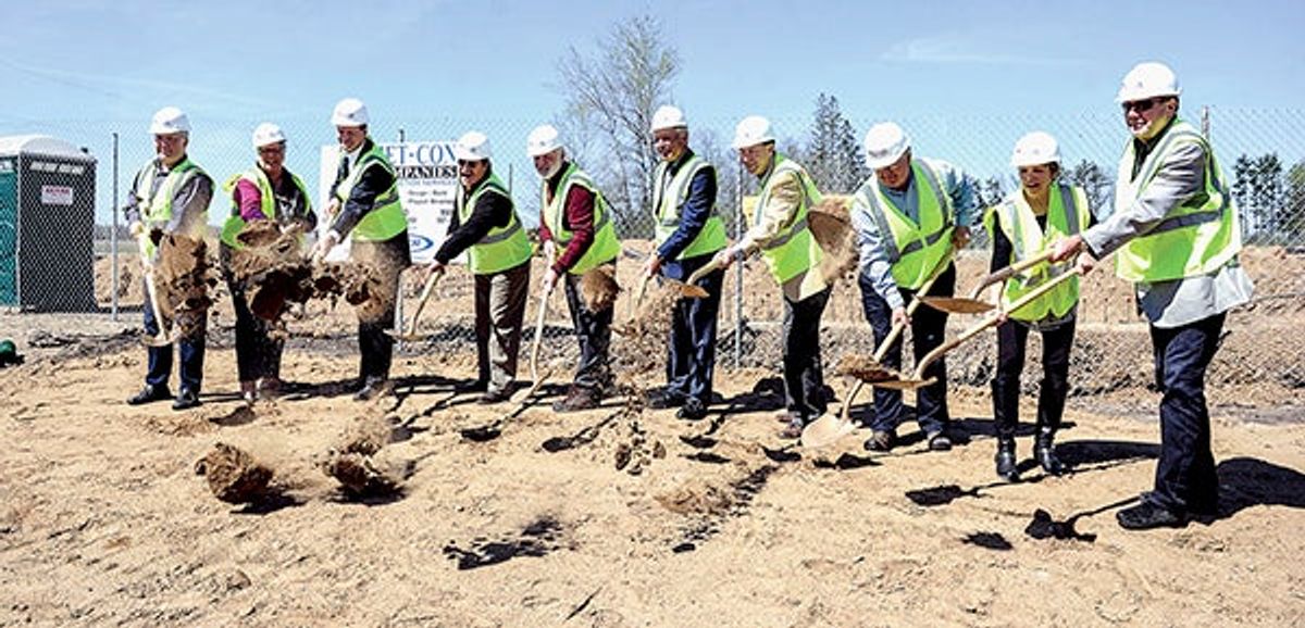 Ground officially broken for visitors center at the Jay C. Hormel Natu...