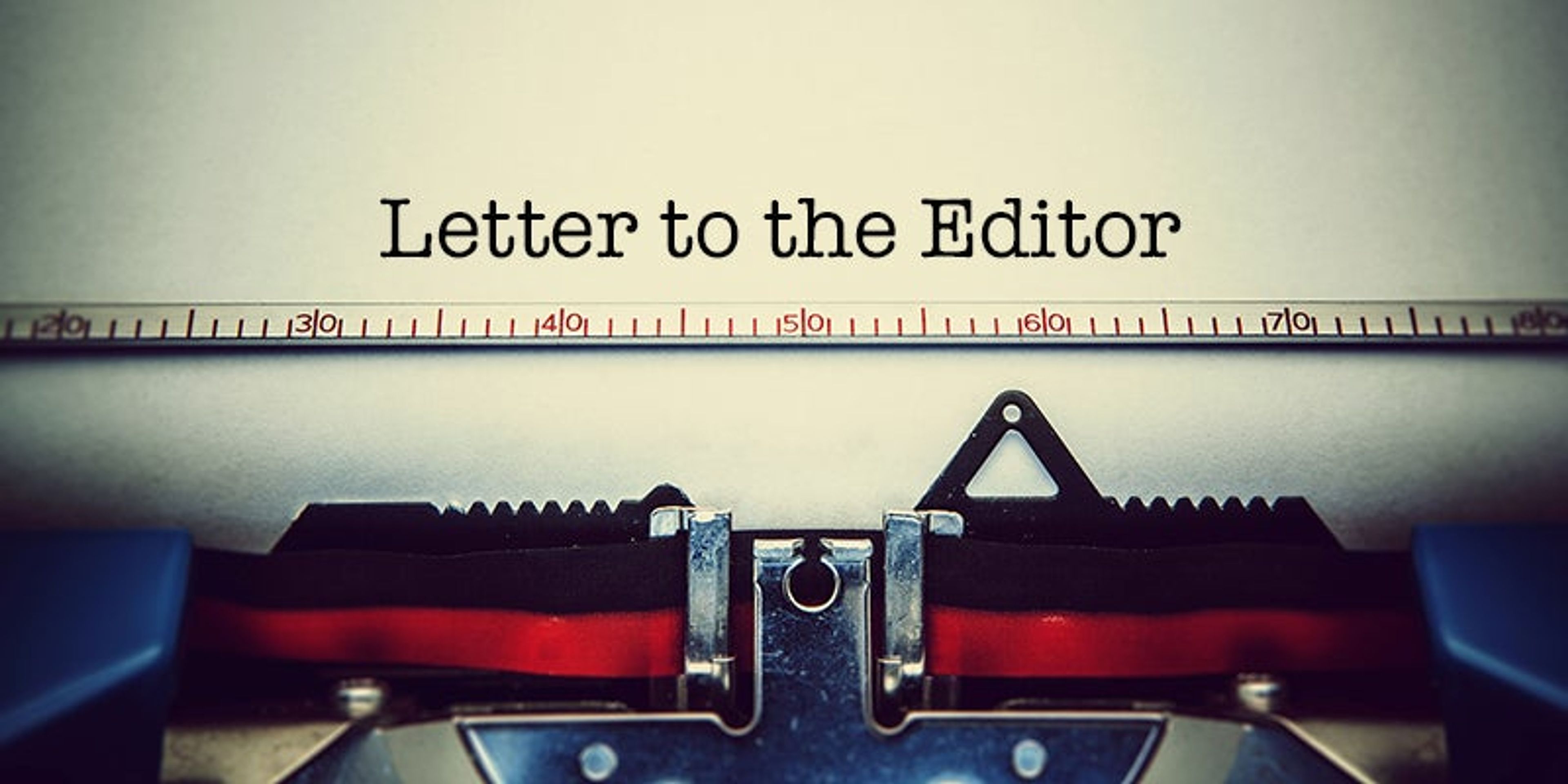 Letter to the Editor: Words matter, as does silence