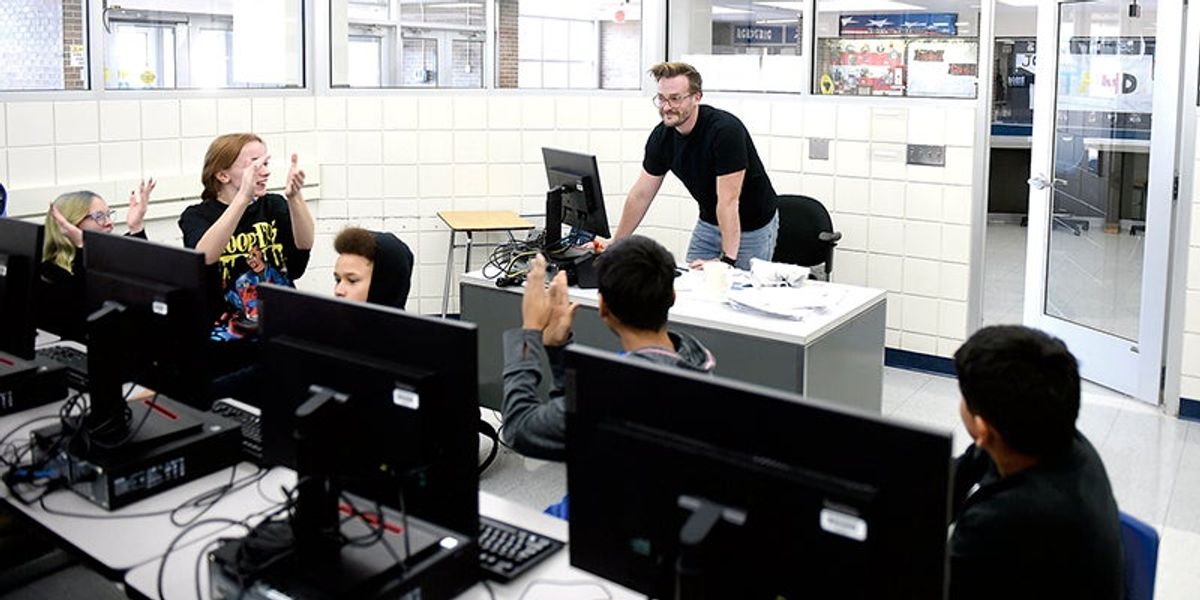 Art of teaching: Lars Johnson is this year's APS Teacher of the Year