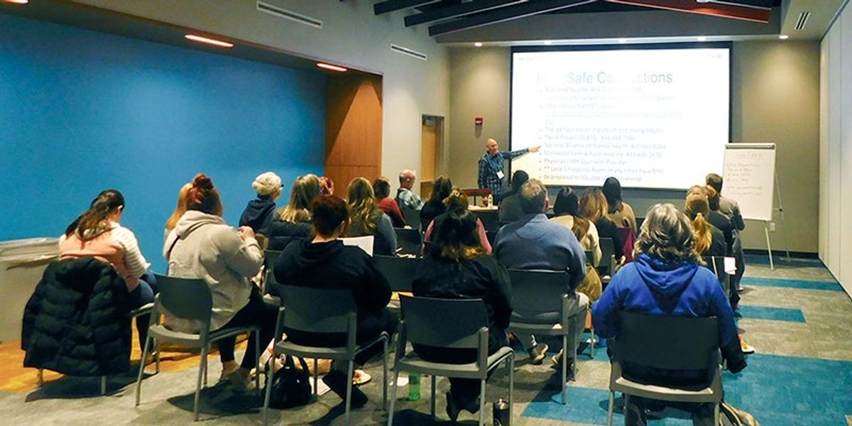 Nexus-Gerard Family Healing holds suicide prevention trainin...