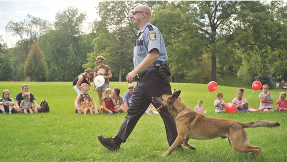 Crime prevention event about fun