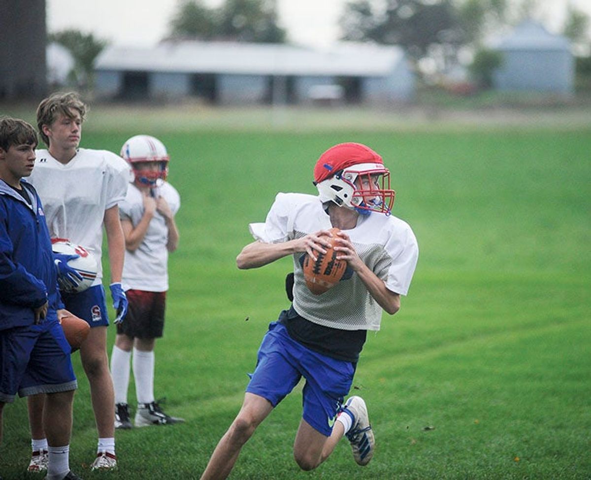 Football: Rebels cruise past Knights as Brigham scores 3 TDs