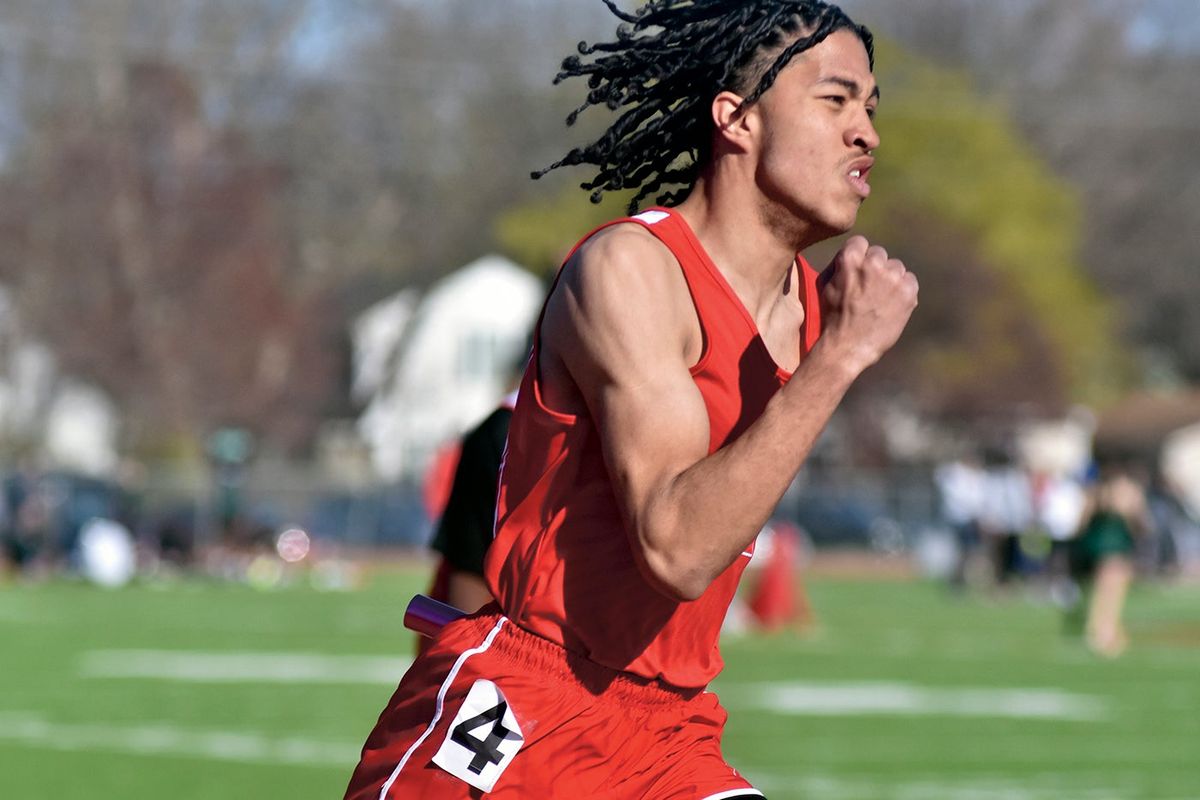 Packer seniors embrace first home home track and field meet