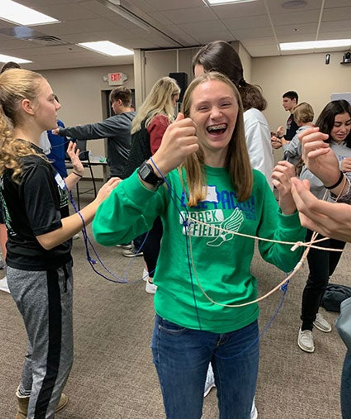 Pacelli student athletes attend TeamUP Conference