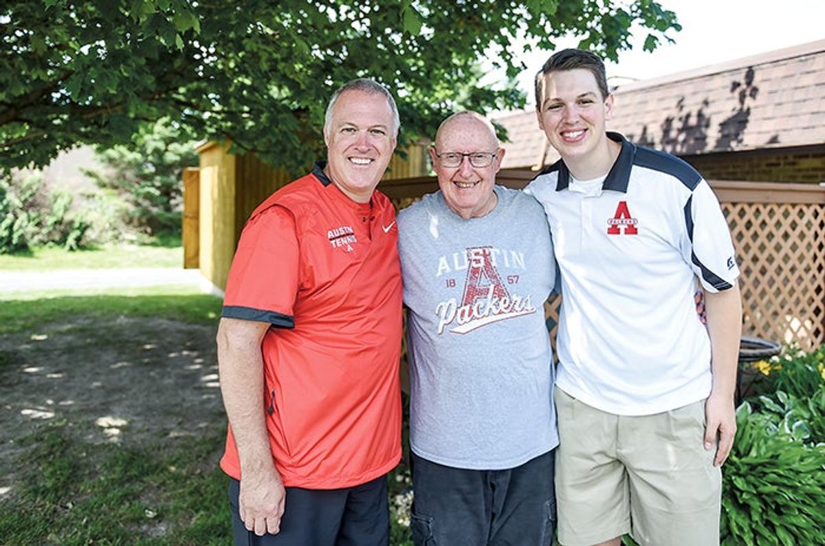 A quirk of years: Anderson family members enjoy a unique connection