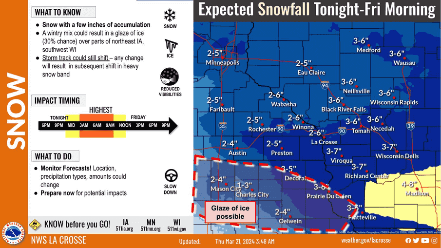 Return of snow prompts winter weather advisory starting tonight