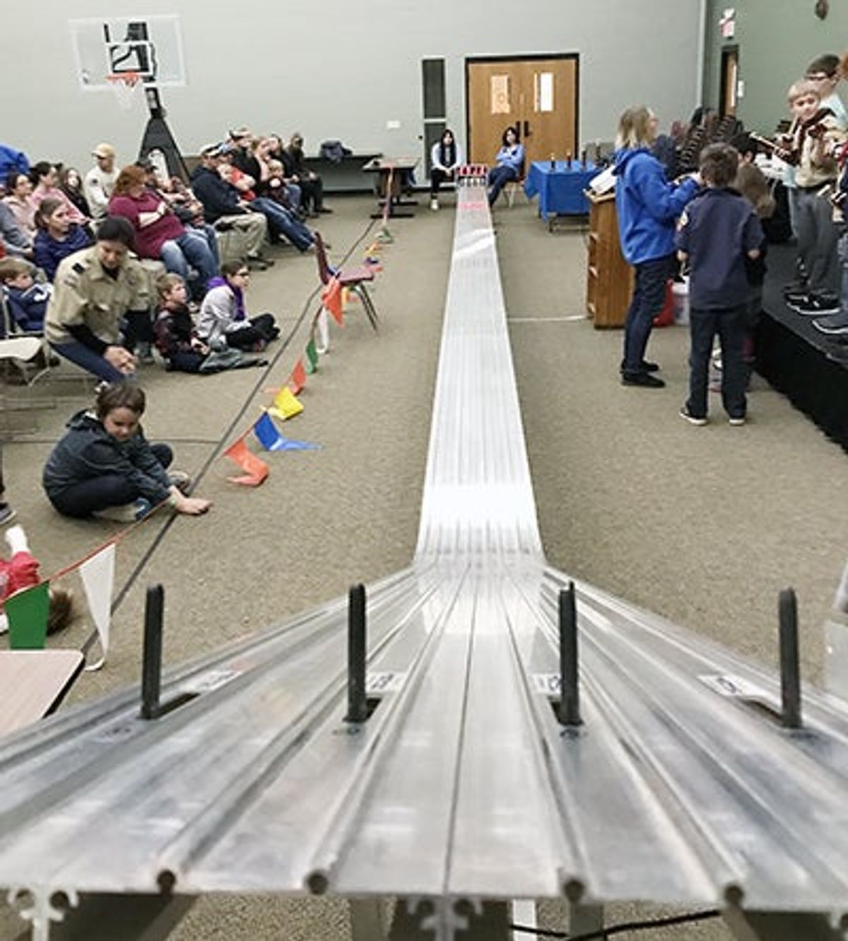 In Your Community: Local scouts compete in District Pinewood Derby