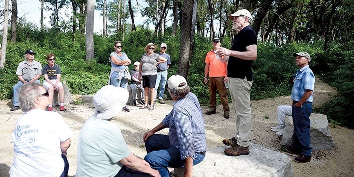 Chert quarry opens the past to public for first time