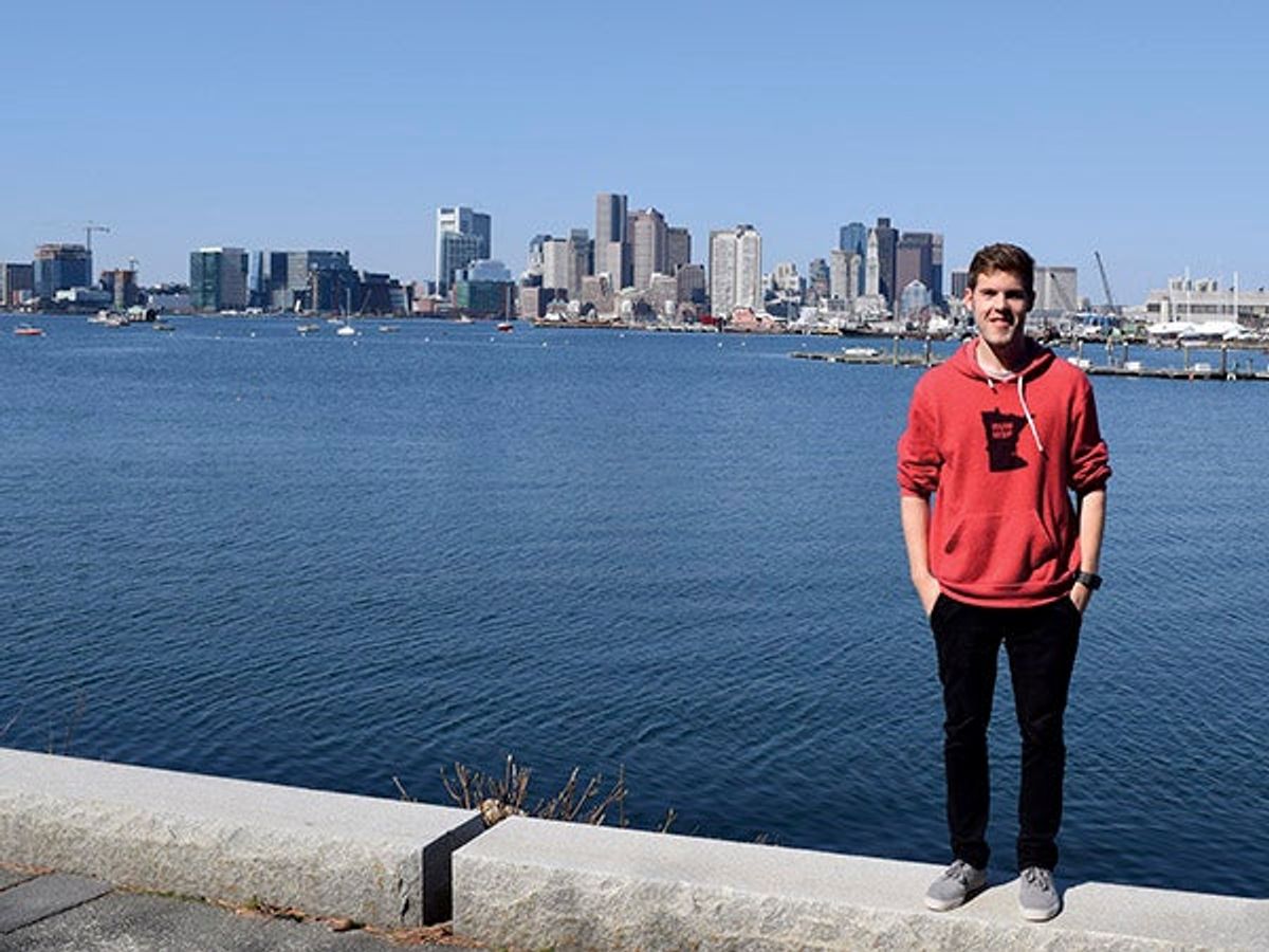 Austin grad runs in Boston Marathon