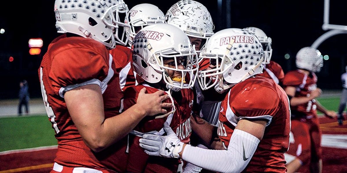 Pack plays big against Falcons; Austin football team wins 3rd straight...