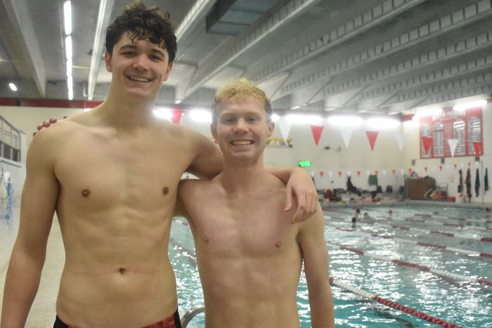 In it together: Lifelong friends return to Packer swim team