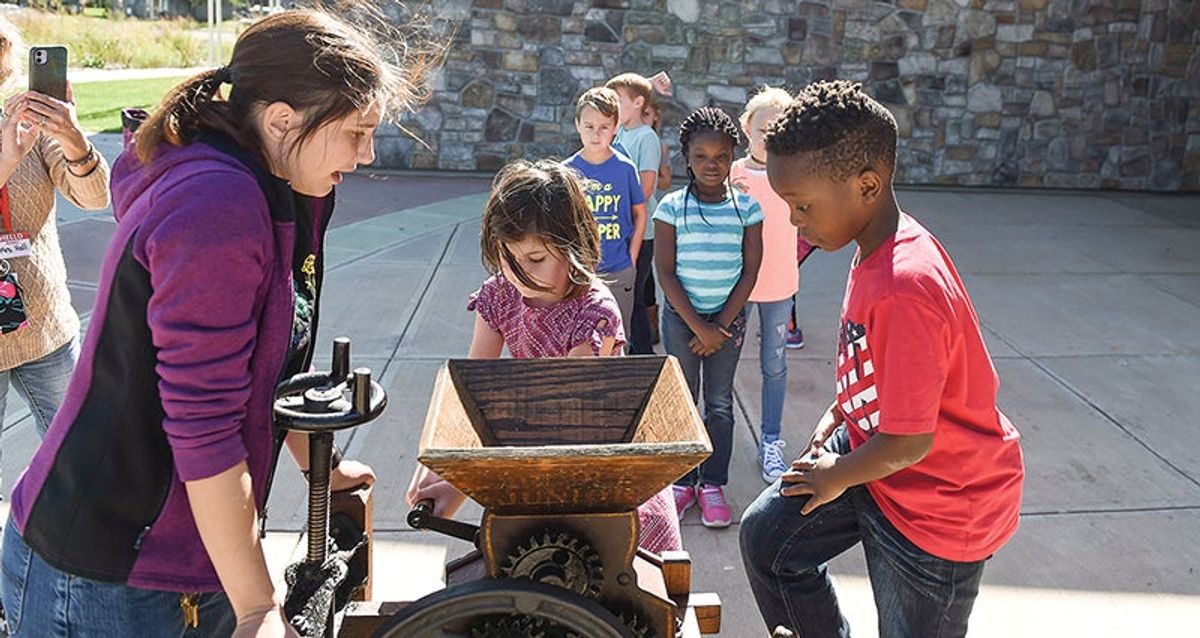 Home on the Range: Students visit the Jay C. Hormel Nature Center