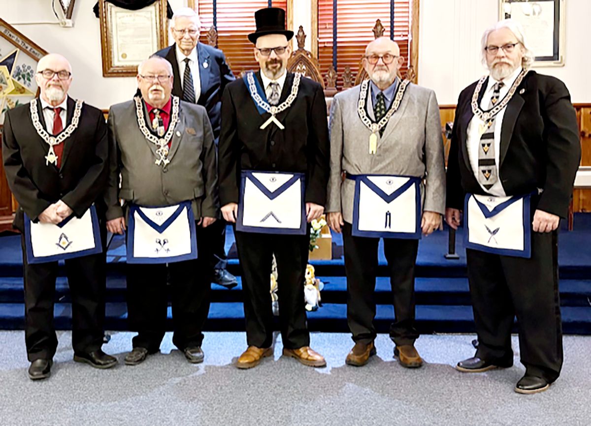 In Your Community: Masons install new officers