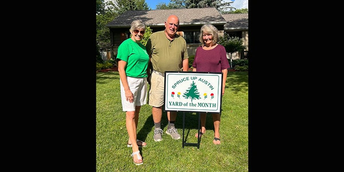 July Yard of the Month named