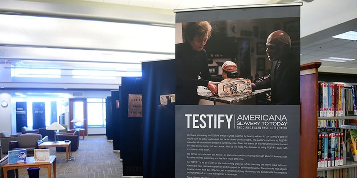 History on tour: Traveling exhibit displays African American...