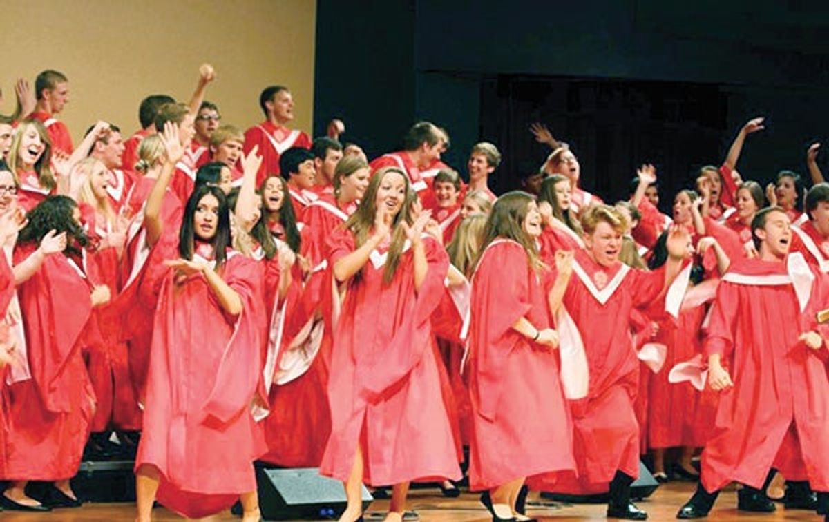 Choirs welcome in spring