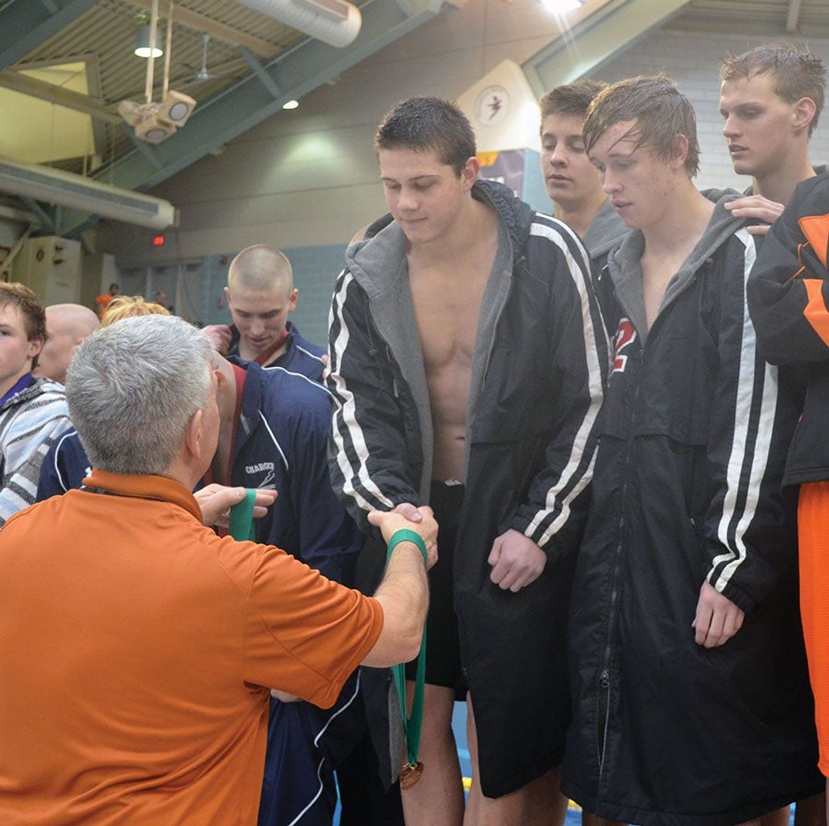 Packer relay team shines at state swim meet