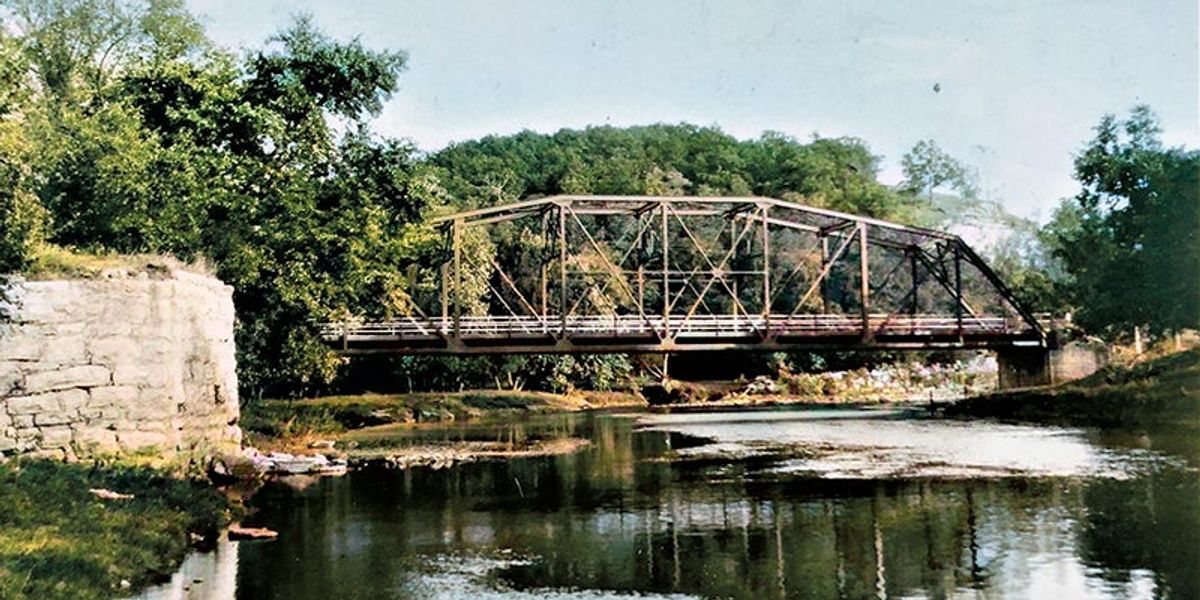 Lookback: Old Fox Drive bridge at Horace Austin State Park