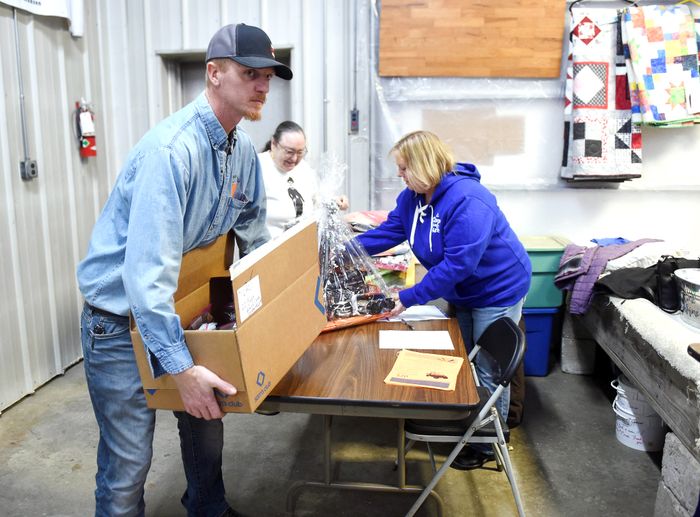 PHOTOS: 47th annual Lyle Area Cancer Auction kicks off for its two-day...