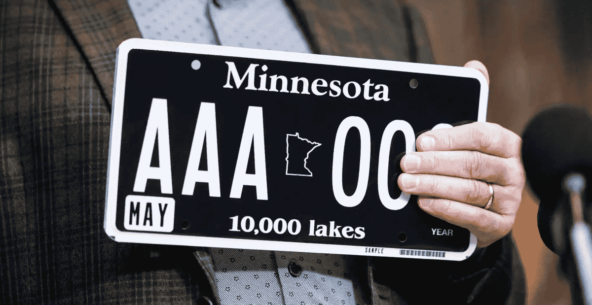 Minnesota blackout license plates are hot sell in first week