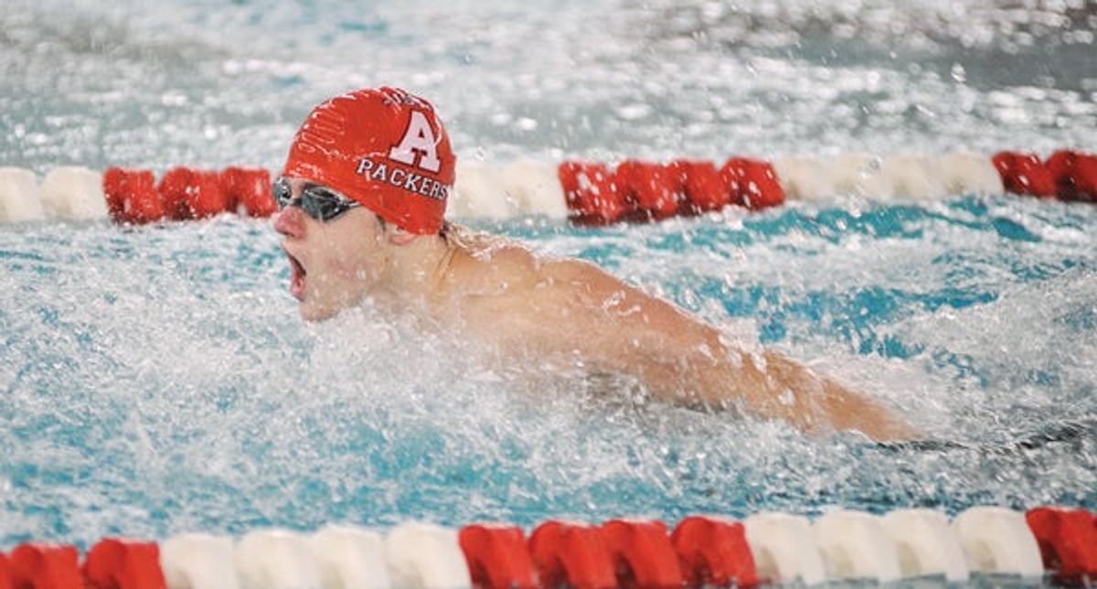 Packers take fifth at home swim meet
