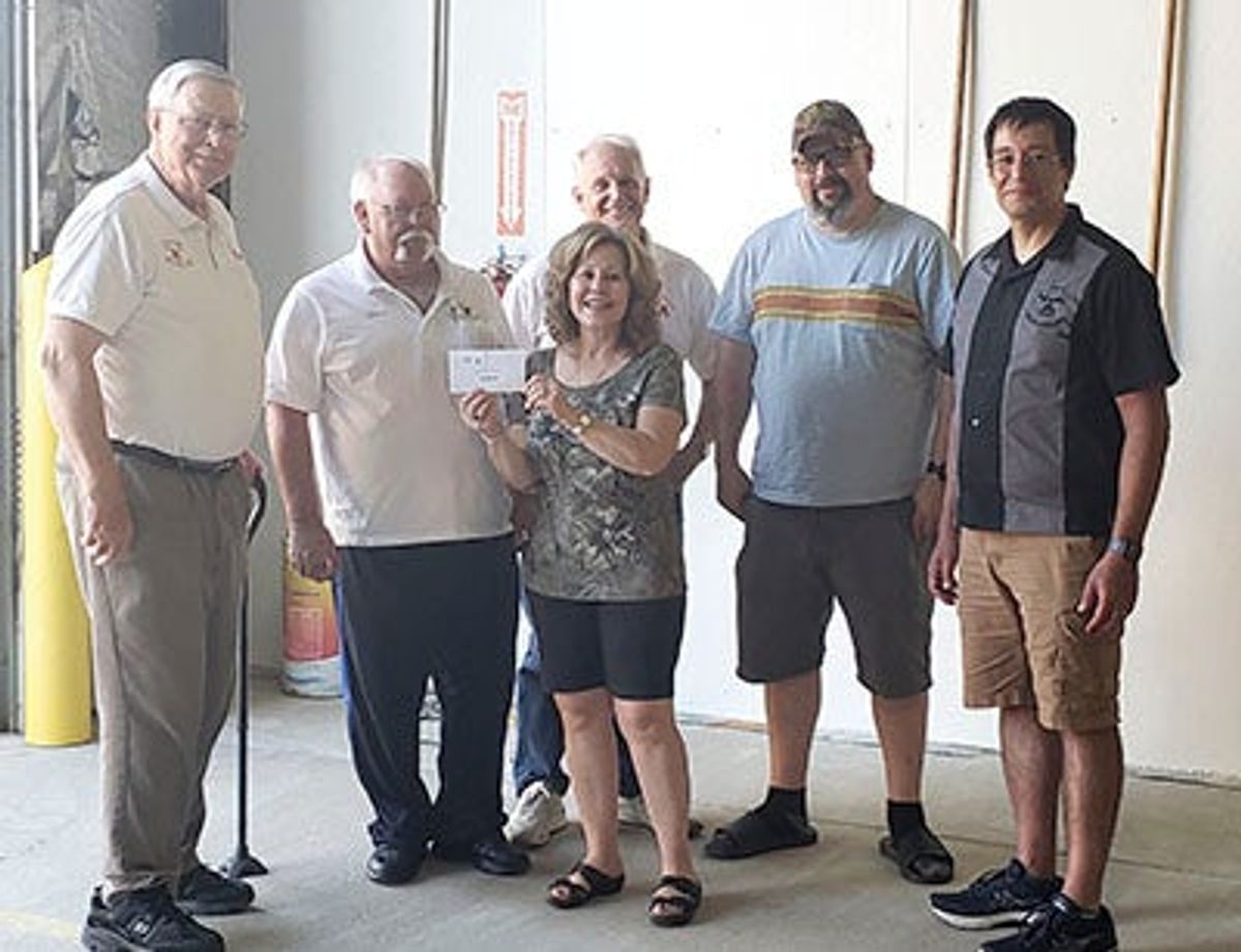 Photo: Shriners donate to Shrine HealthCare