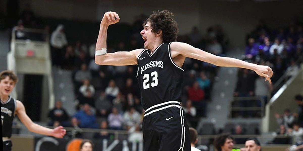 Blossoms hold off Knights in a wild finish in Section 1A sem...