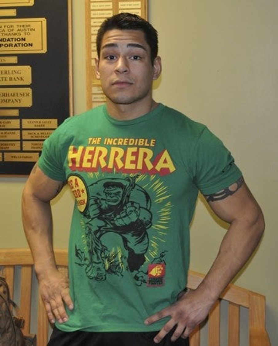 Austin's Herrera is raising while training