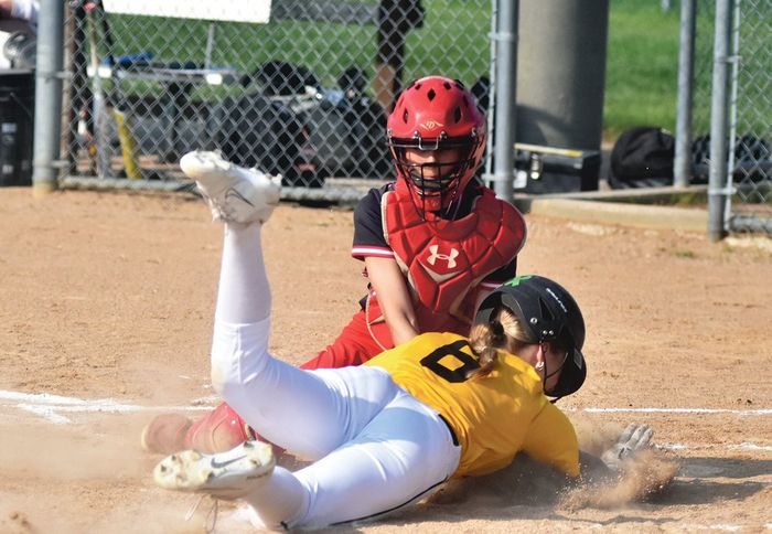 Cougars down Packer softball team