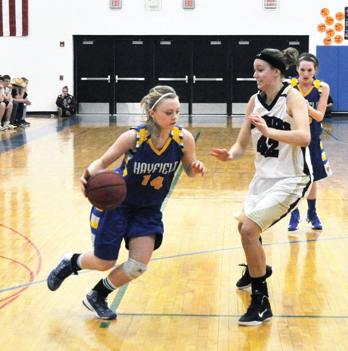 Hayfield girls fall short in HVL title game
