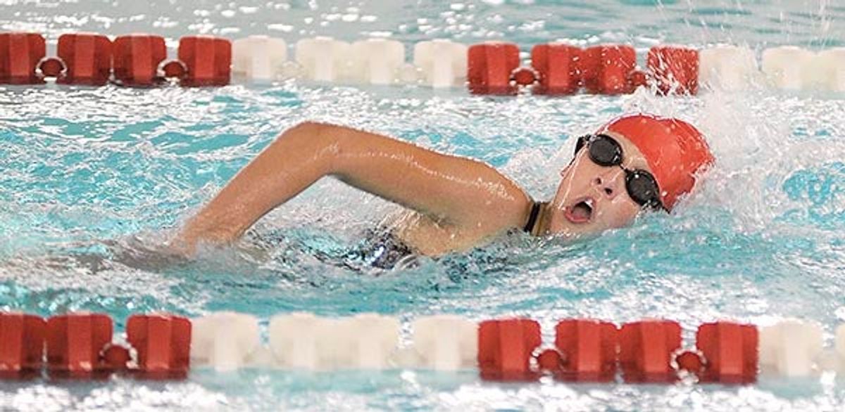 Packer swim team takes sixth in home invite