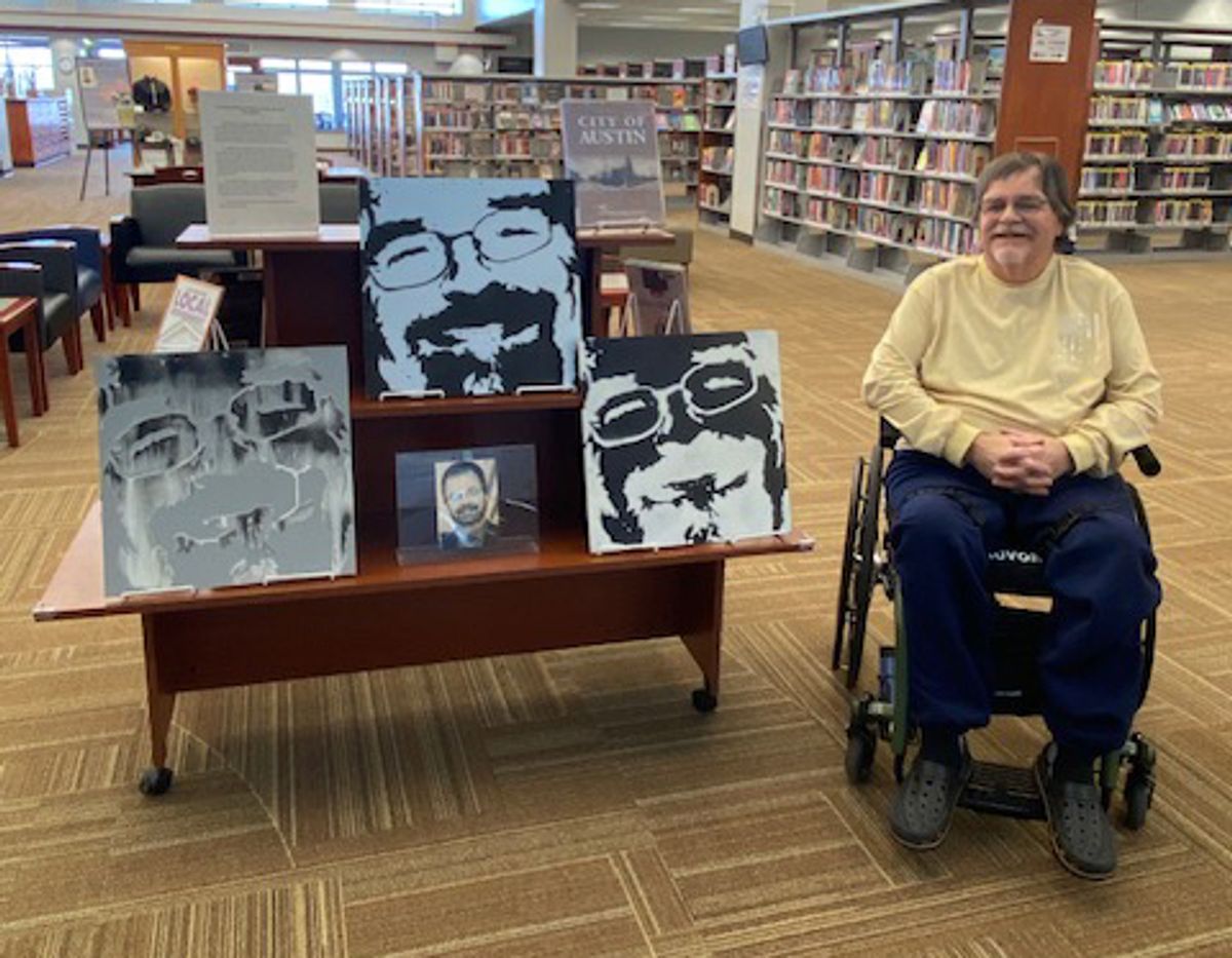 In Your Community: Exhibit at the Austin Public Library capt...