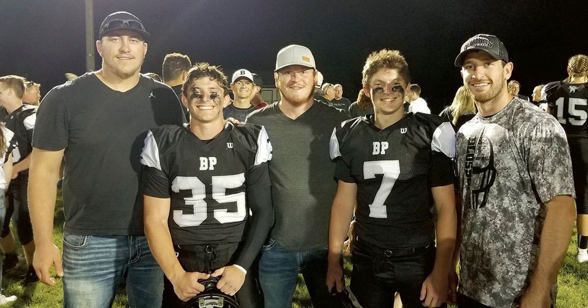 Two BP football players commit to play in college