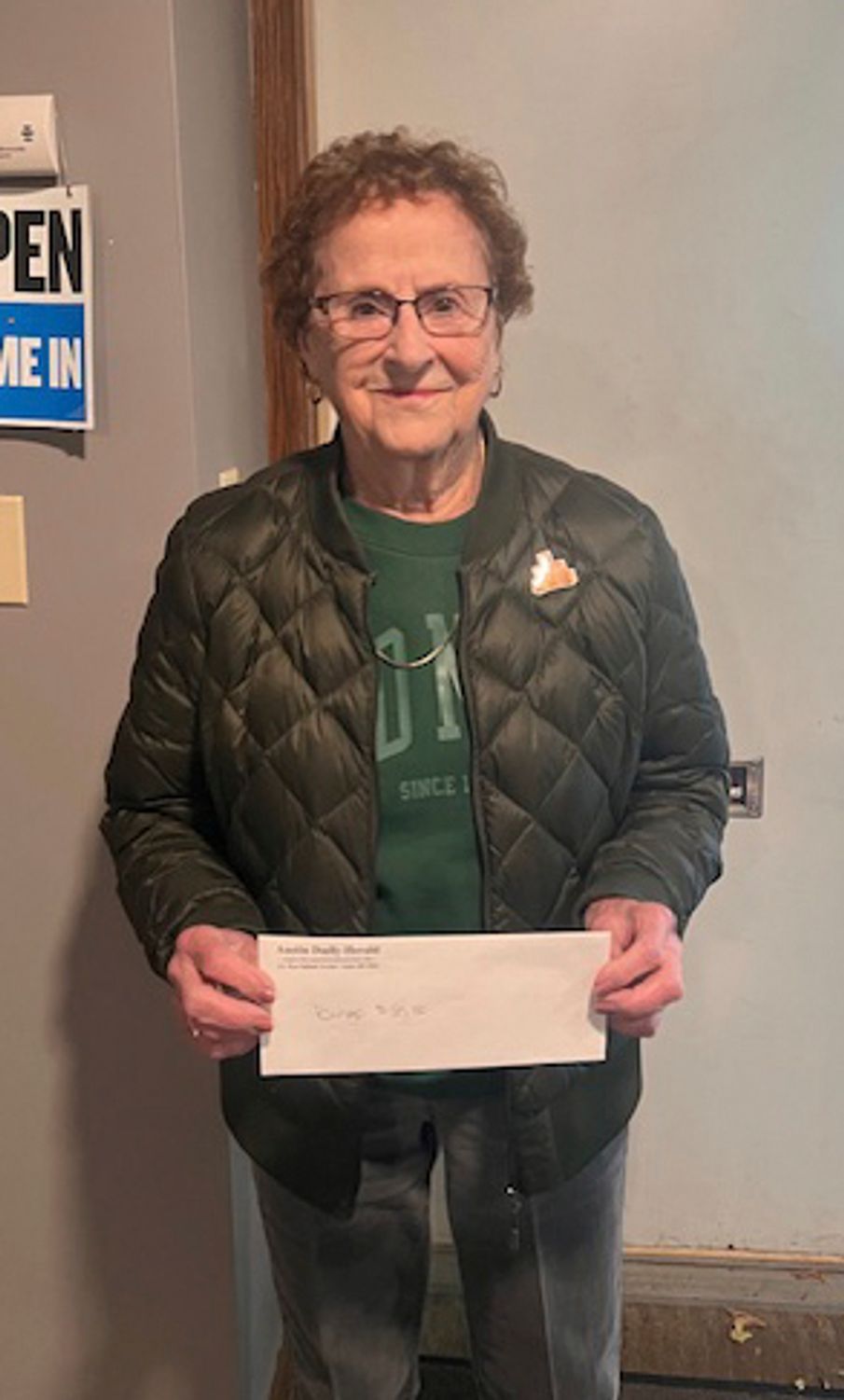 In Your Community: First Holiday Bing-Oh! winner claims prize