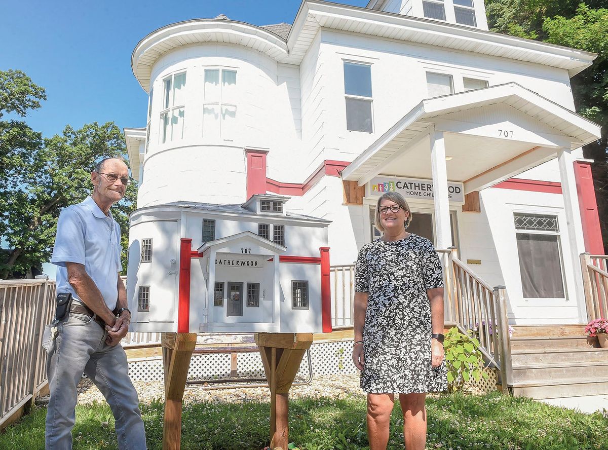 Little Free Library at Catherwood encourages youths to read