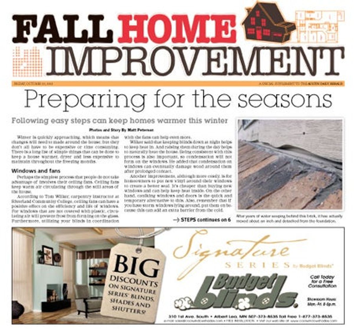 FRIDAY: Fall home improvement guide