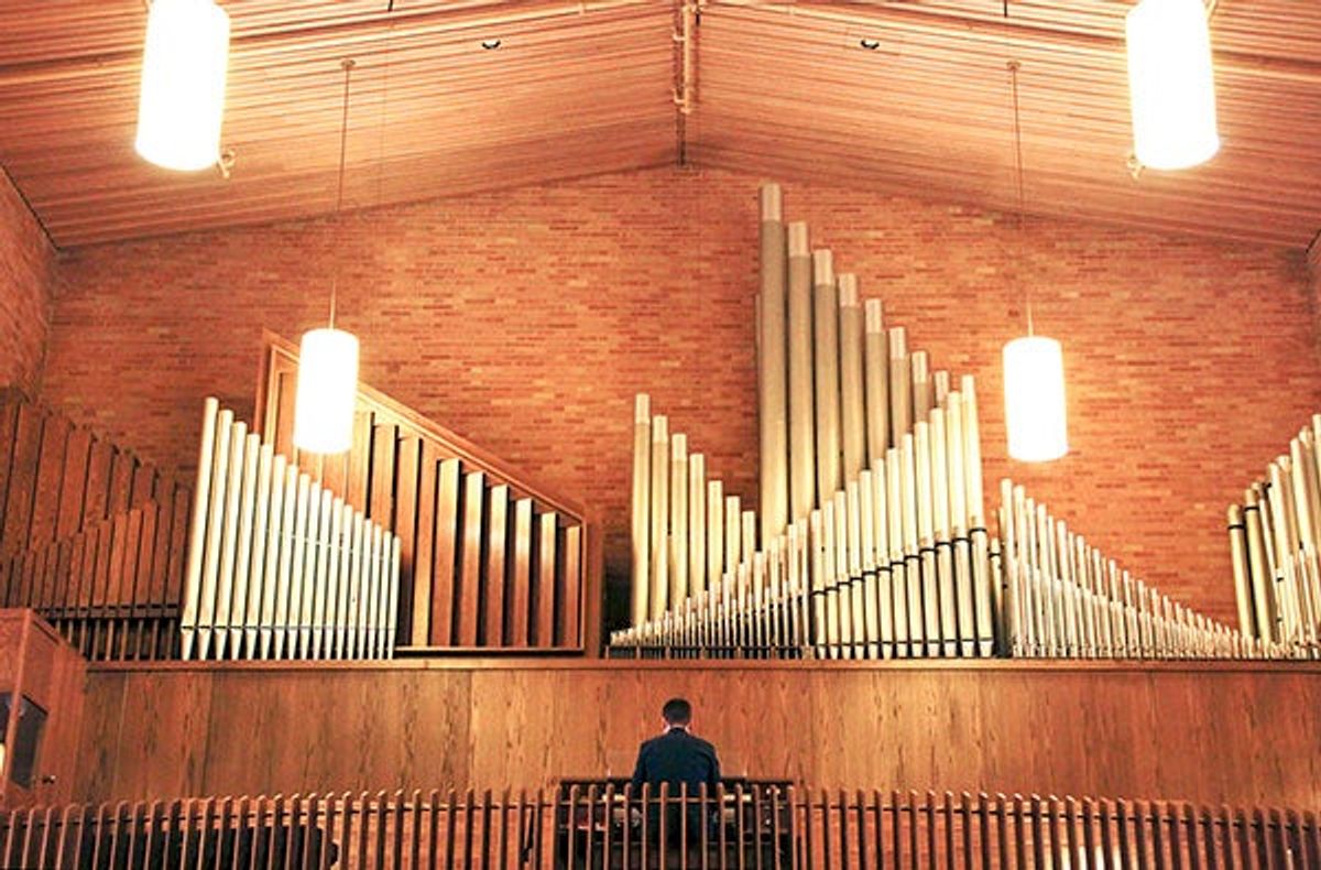 Organist Andrew Galuska will haunt a showing of the 1925 version of 'T...