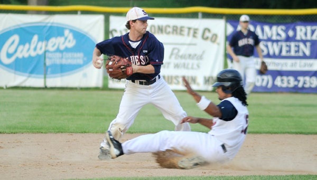 Blue Sox end regular season with 14-4 win