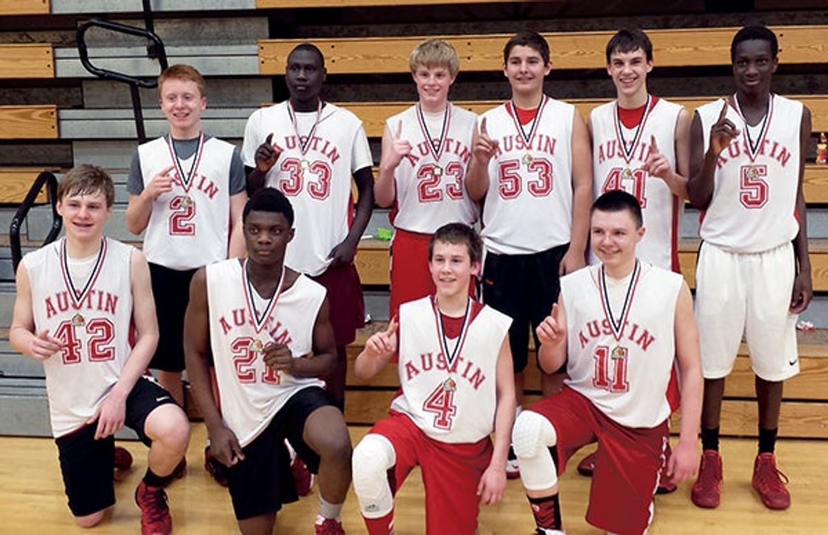 Austin ninth graders win their division in Pacesetter boys basketball ...