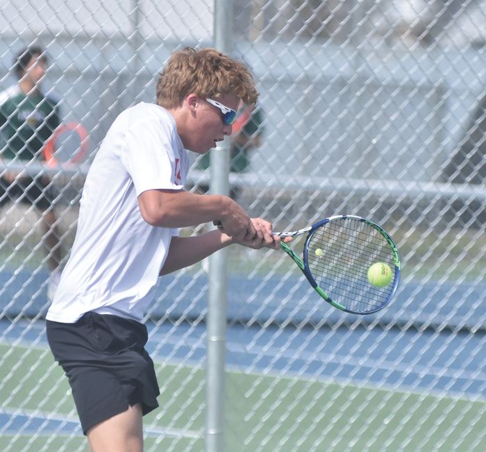 Packer tennis team falls short against Falcons in Section 1A...
